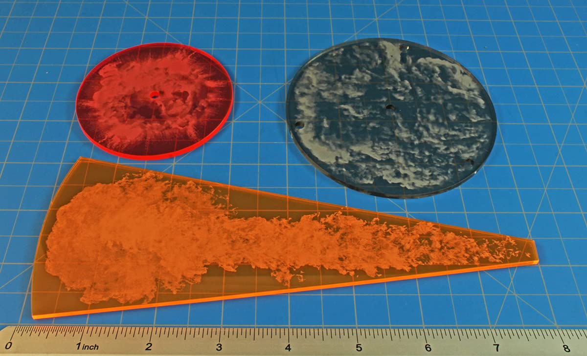 LITKO Template Set Compatible with Stargrave (3)