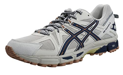 ASICS Men's Gel-Kahana 8 Running Shoes, 12.5, Glacier Grey/Grand Shark