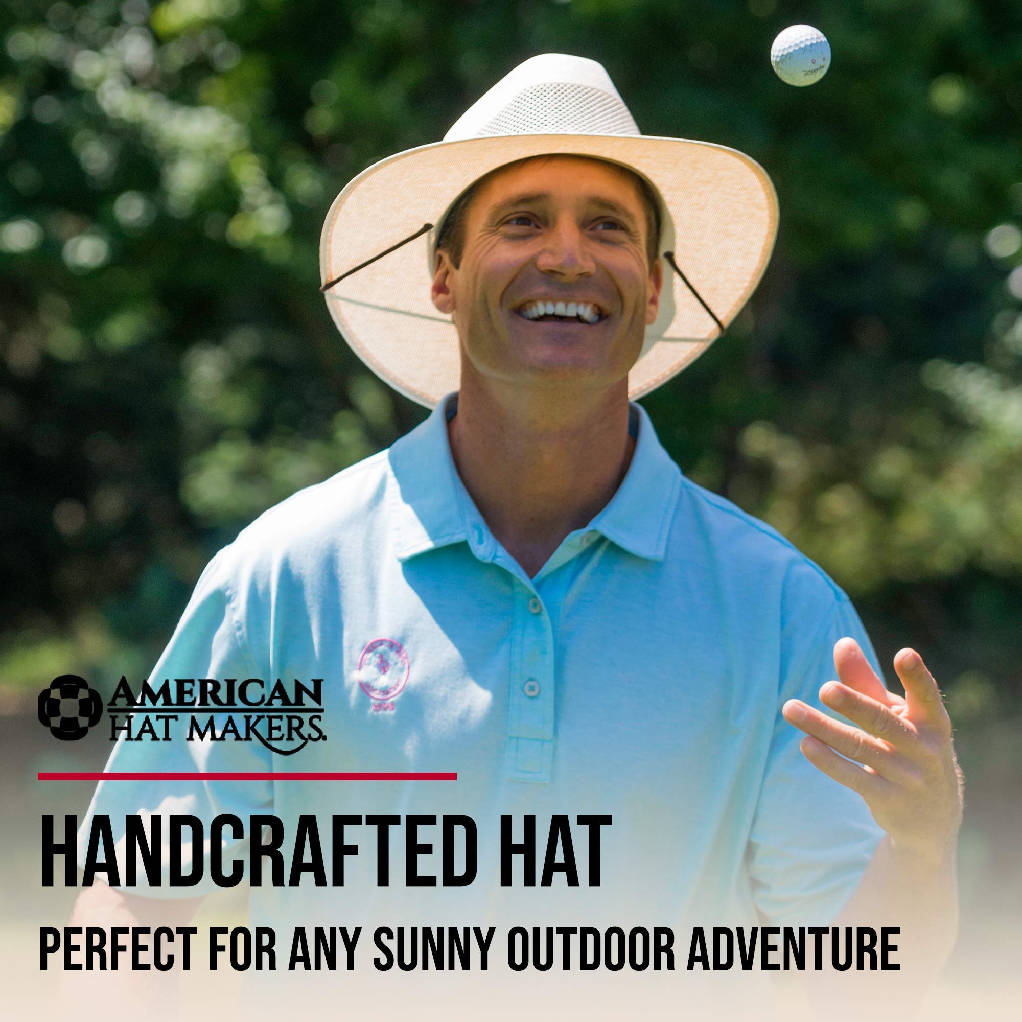 American Hat Makers Florence Fedora Hat β Straw Sun Hats for Men & Women Cream