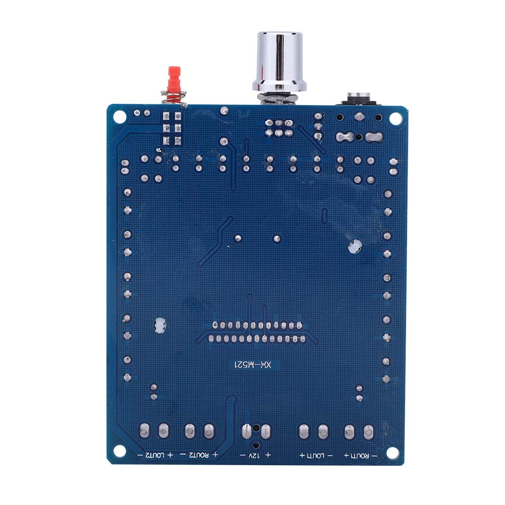 Digital Audio Amplifier Board, 4 Channels 4 x 50W Large Power HiFi Amplifier Board - IC Smart Cooling Digital Amplifier Board