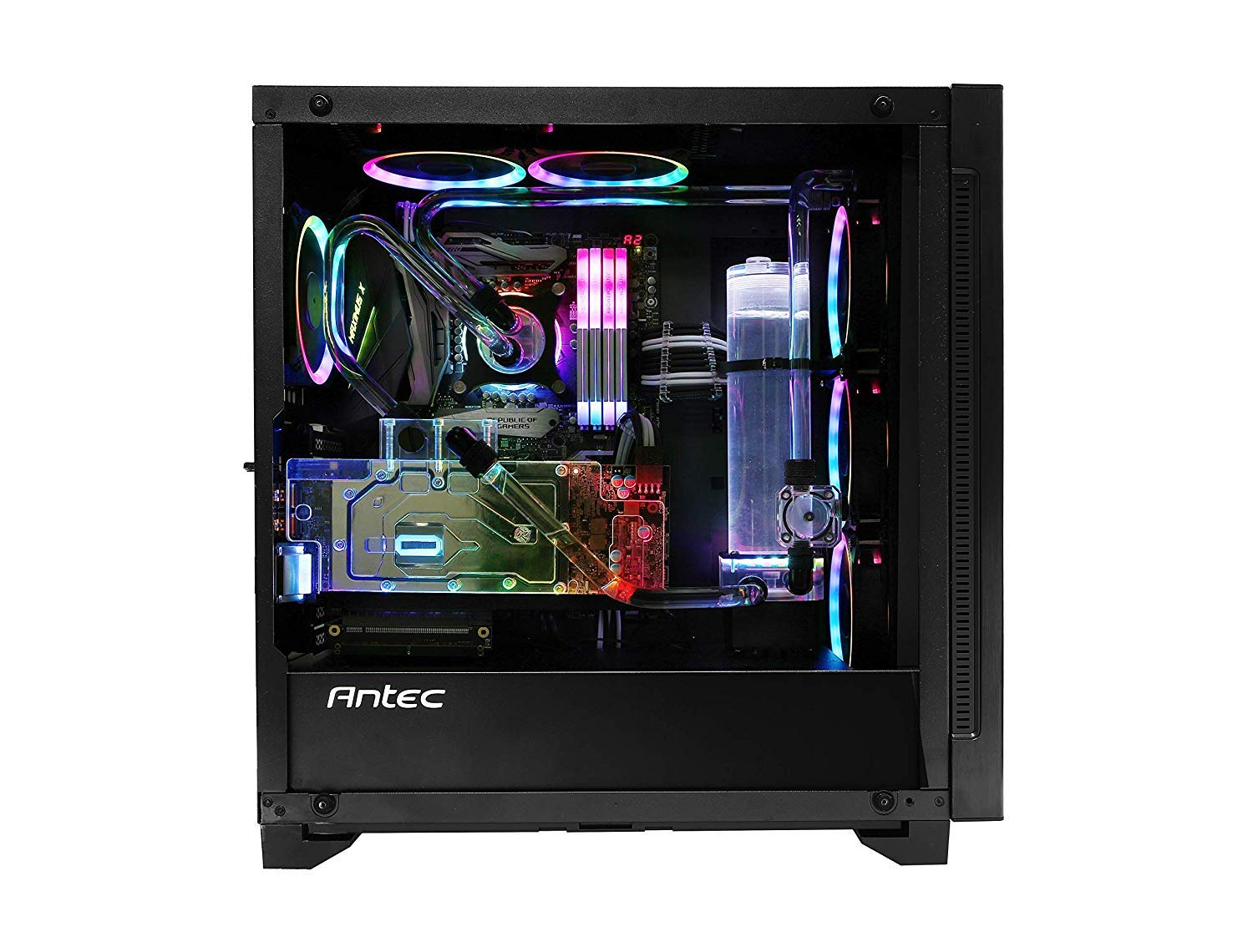 Antec Prizm 120 ARGB 120mm Case Fans w/Fan Controller Single
