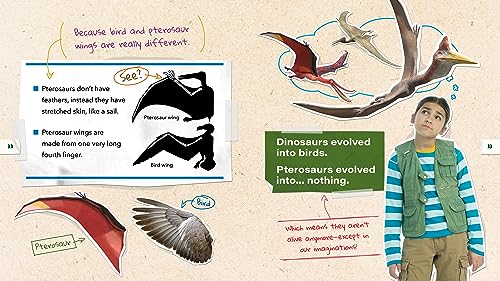 Dino Dana: Dino Field Guide: Pterosaurs and Other Prehistoric Creatures! (Dinosaurs for Kids, Science Book for Kids, Fossils, Prehistoric)