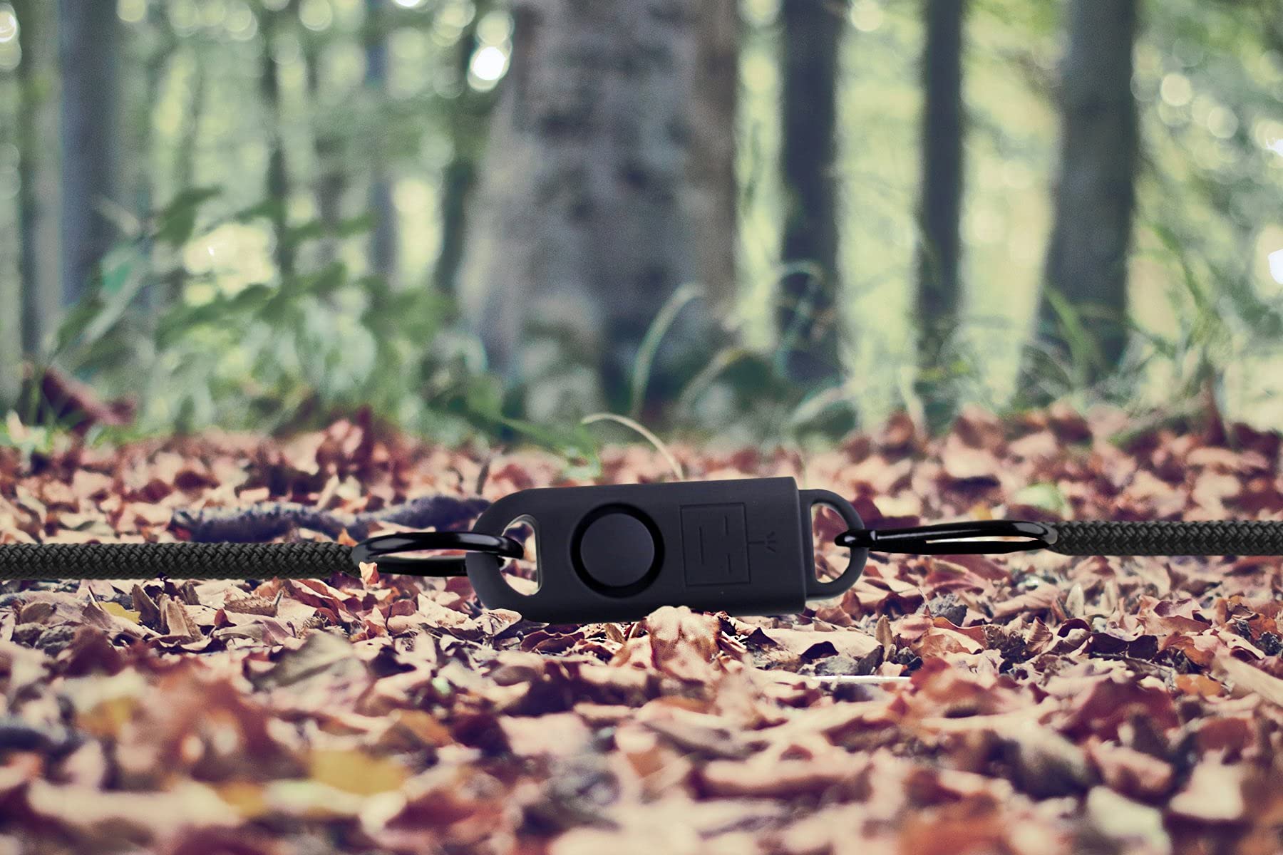 BASUĀ® eAlarm Plus 130db Emergency Alarm for Camping & Hiking, Tripwire Alarm, Bear Alarm, Perimeter Alarm