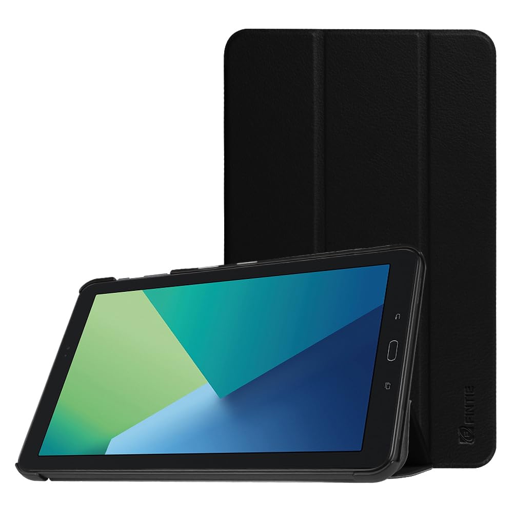 Fintie Slim Case for Samsung Galaxy Tab A 10.1 with S Pen 2016 10.1 Inch (Model SM-P580/P585), Ultra Lightweight Protective Stand Cover Auto Sleep/Wake, Black