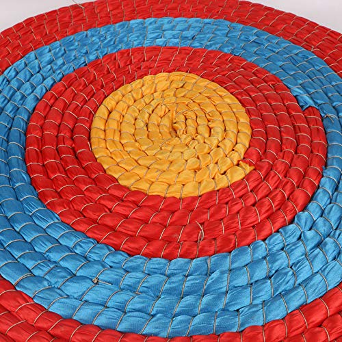 Archery Target 3 Layers 20 inch Traditional Hand-Made Solid Straw Archery Target 2.3 inch Thickness Arrows Target for Outdoor Shooting Practice