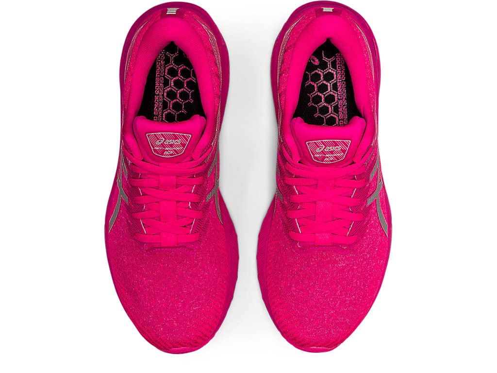ASICS Women's GT-2000 10 LITE-Show Running Shoe, 8, LITE-Show/Pink GLO