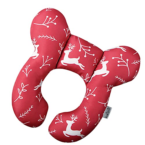 Baby Travel Pillow, Toddler Comfortable Sleeping Headrest, Infant Head and Neck Support Cushion for Car Seat,Travel and Stroller