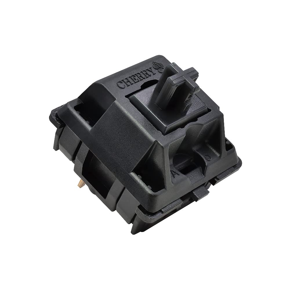 Granvela Cherry MX Black Keyswitch (10 Pack) - MX1AG1NN | Plate Mounted | Linear Switch |