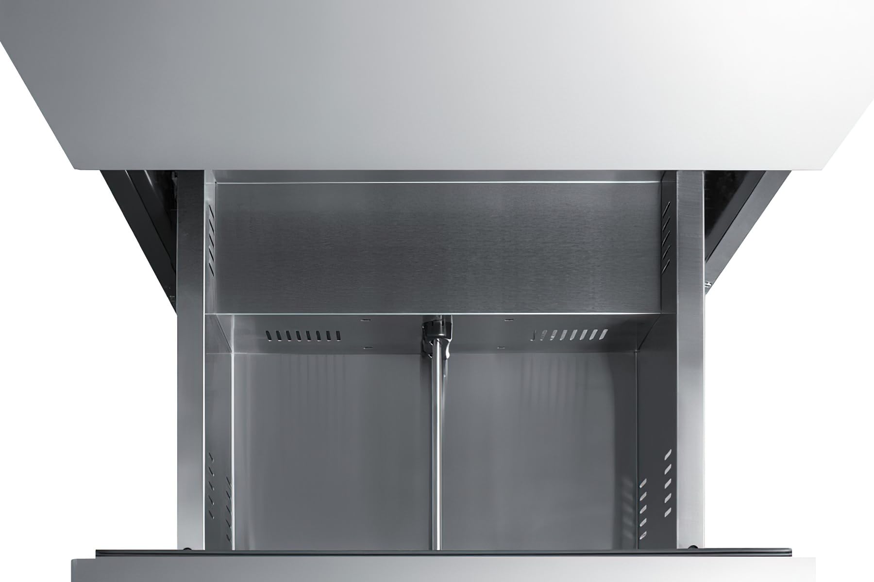 Summit Appliance ADFD2D24PNR 24" Wide 2-Drawer All-Freezer; ADA Compliant; Panel-ready Drawer Fronts (Panels Not Included); Temperature Alarm; Door Alarm; For Indoor/Outdoor Use; Fan-forced Cooling