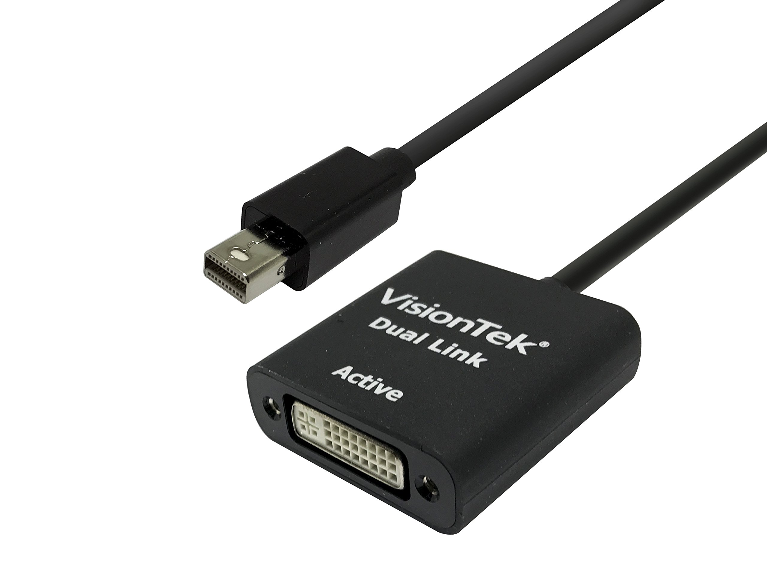 VisionTek Mini DisplayPort to Dual Link DVI-D Active Adapter (M/F) - 900640