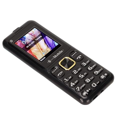 Airshi 2G Phone Big Button Phone W23 Clear Numbers Big Speaker Ultra Slim for Daily Life (US Plug)