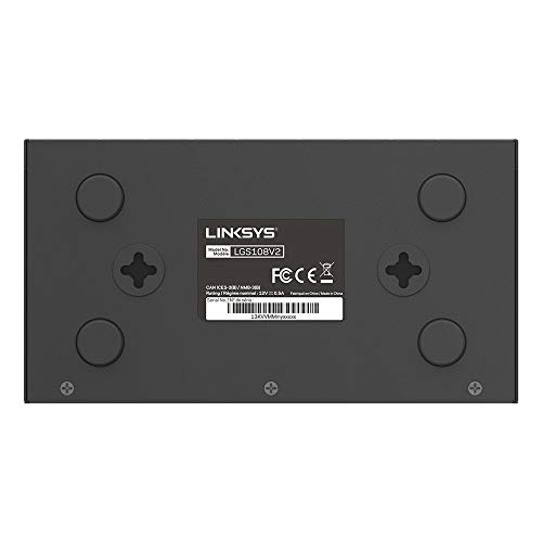 LNKLGS108 - Linksys 8 Port Desktop Gigabit Switch