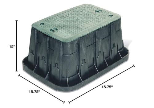 Rain Bird VB Series Super Jumbo Valve Box with Green Lid | VBSPRH