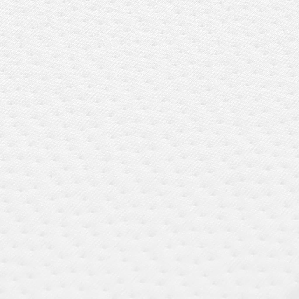 vidaXL Twin XL Mattress Topper 39.4"x79.9"x2" - Breathable Foam Bed Topper with 100% Polyester Skin-Friendly Fabric Cover - Versatile Use & Pain Relief Support