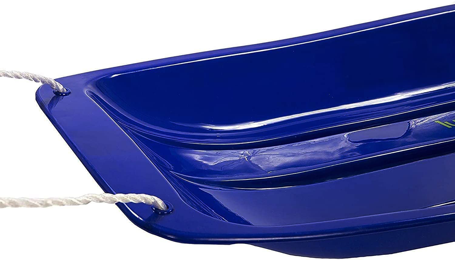 Avalanche Brands - 48" Classic Downhill Toboggan Snow Sleds - Blue & Pink