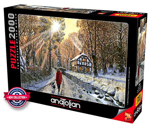 Anatolian Puzzle - Winter Woodland - 2000 Piece Jigsaw Puzzle #3954