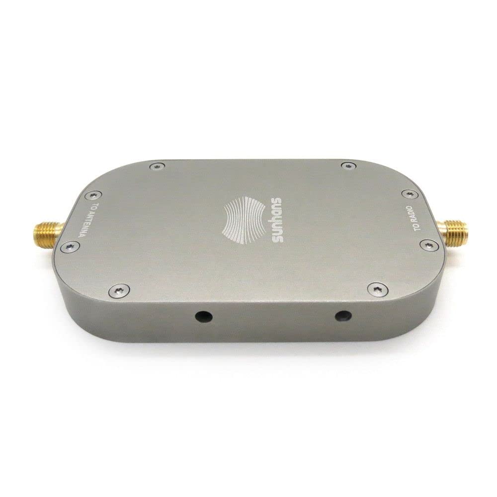 Sunhans eSunRC 2.4Ghz &5.8Ghz Dual Band 2000mW 33dBm UAV WiFi Signal Booster WiFi Signal Amplifier Repeater Extender for Drones, UAV, RC, Mini Size, Only 77g