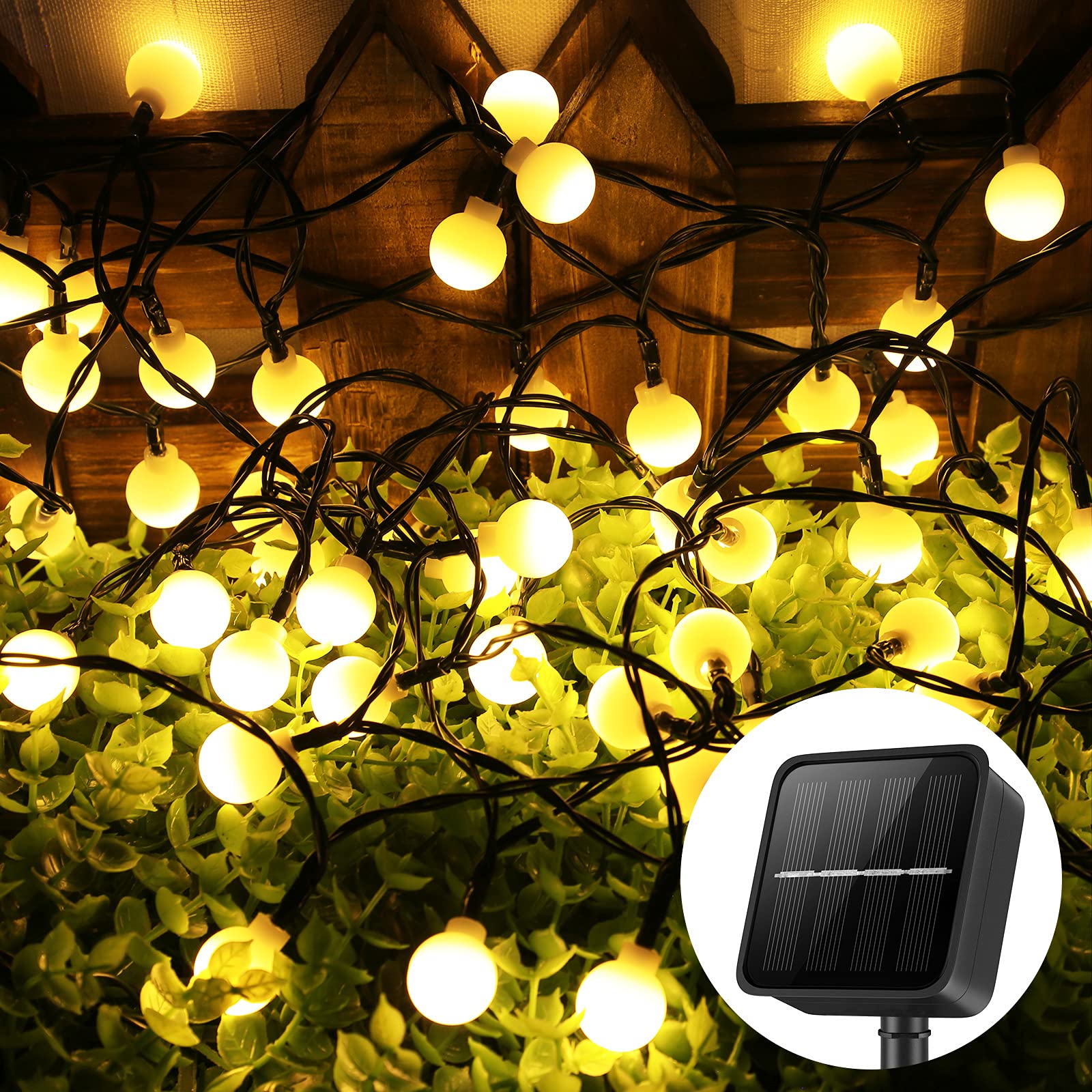 AMIR Upgraded Solar Powered Firefly Lights, Firefly Garden Lights, Swaying Outdoor Decorative Lights for Yard Landscape Pathway, Warm White（1 Pack）