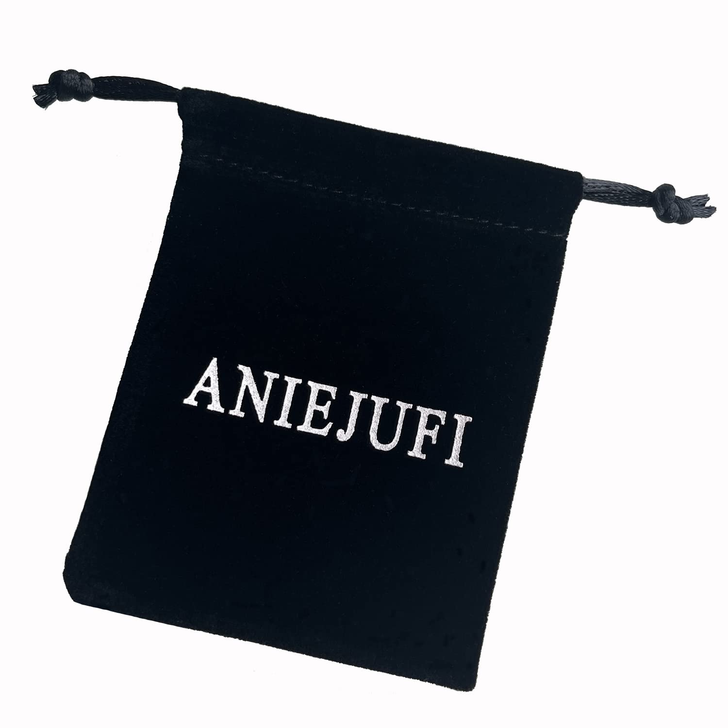 ANIEJUFI Stainless Steel Cute Cat Spinner Ring Animal Kitty Fidget Band Rings for Men Women Anxiety Stress Relief Black Size 7