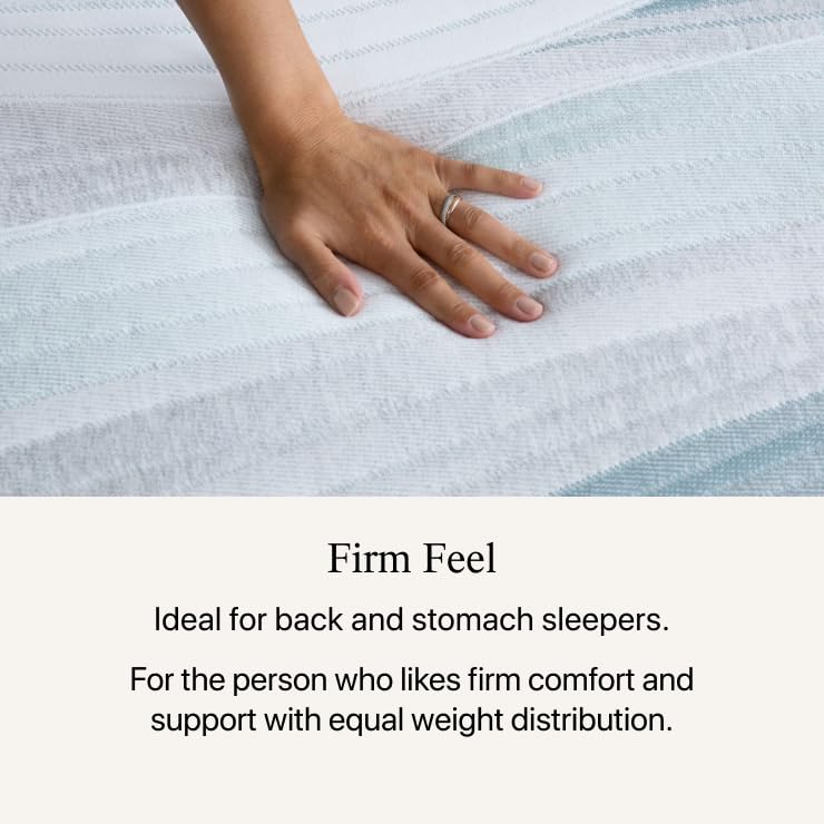 Beautyrest Harmony Lux Hybrid Ocean View Island 13" Firm Twin Mattress - Cooling Technology, CertiPUR-US Certified Memory Foam, Supportive Pocketed Coils and Edge Support