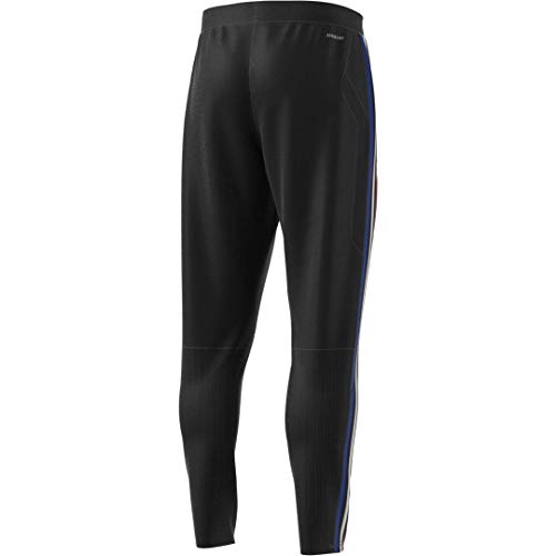 adidas Men's Tiro 19 Pants, Black/Power Red/White, Medium