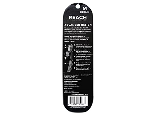 REACH Advanced Design for hard to reach places, MEDIUM, 3-count