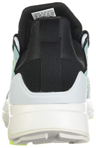 adidas Women's Terrex Trailmaker Gore-TEX Hiking Shoes, Core Black/Clear Mint/Acid Mint - 8.5