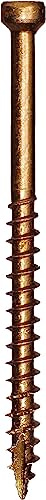 GRK 772691167309 8 x 2-1/2" Fasteners 16730 FIN/Trim Screws 605CT, Gold, 605 Count