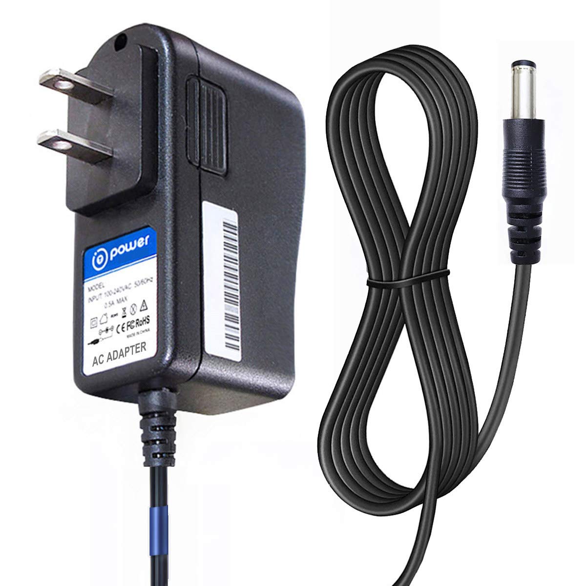 T-Power Charger for Cyclops Sirius 250 300 500, CYC-S250 CYC-X500H CYC-9WS Lumen Handheld Spotlight w,6 LED Lights Replacement Ac Dc Adapter Power Supply