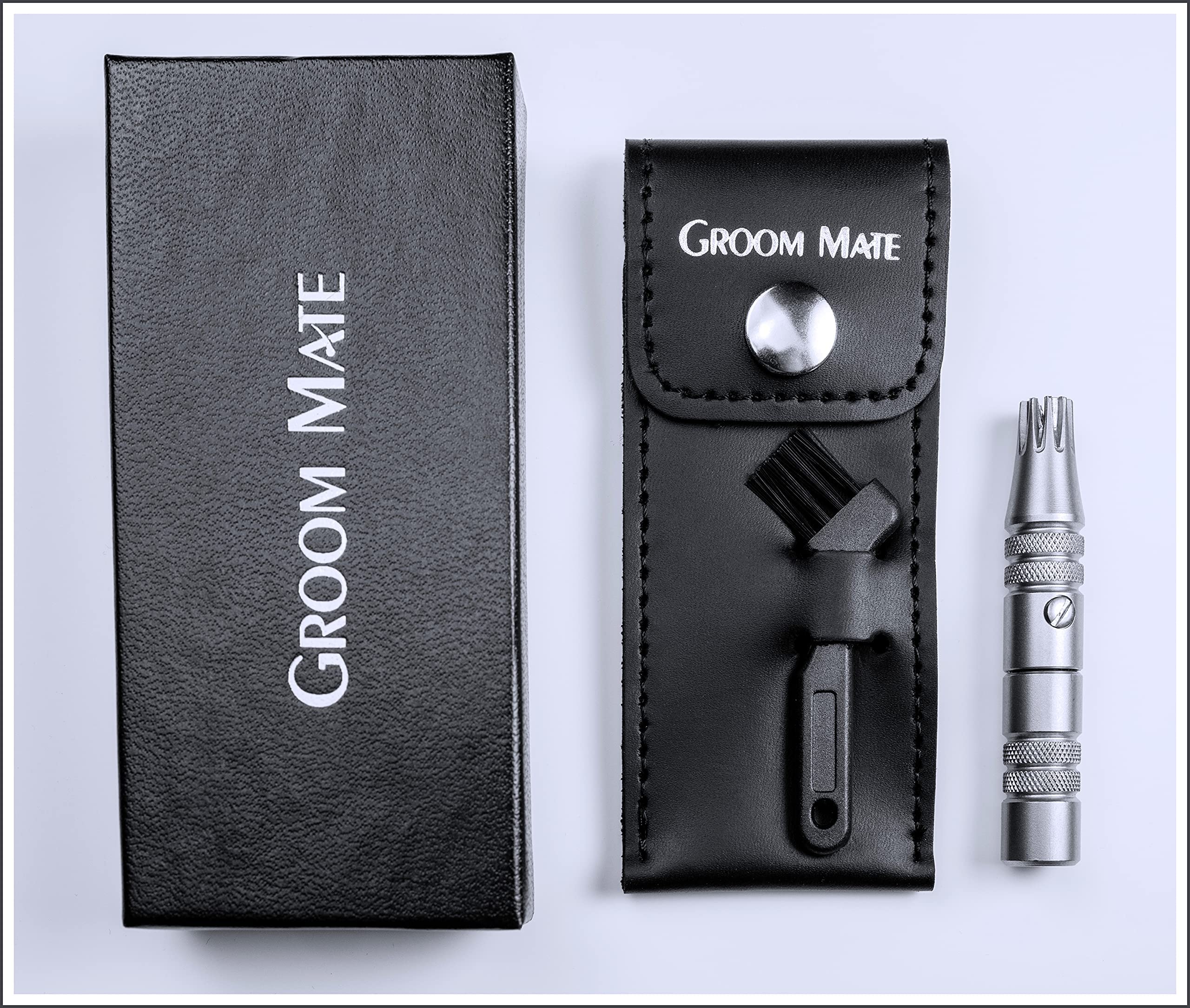 Groom Mate Platinum XL Plus Nose & Ear Hair Trimmer - Made in USA