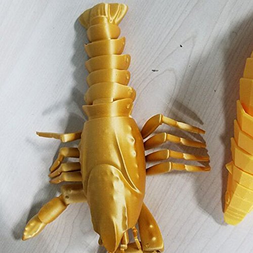 Silk Gold PLA Filament 1.75 mm 3D Printing Filament 1KG 2.2LBS Spool 3D Printer Material Shine Silky Shiny Metallic Metal CC3D Silk PLA Gold Filament