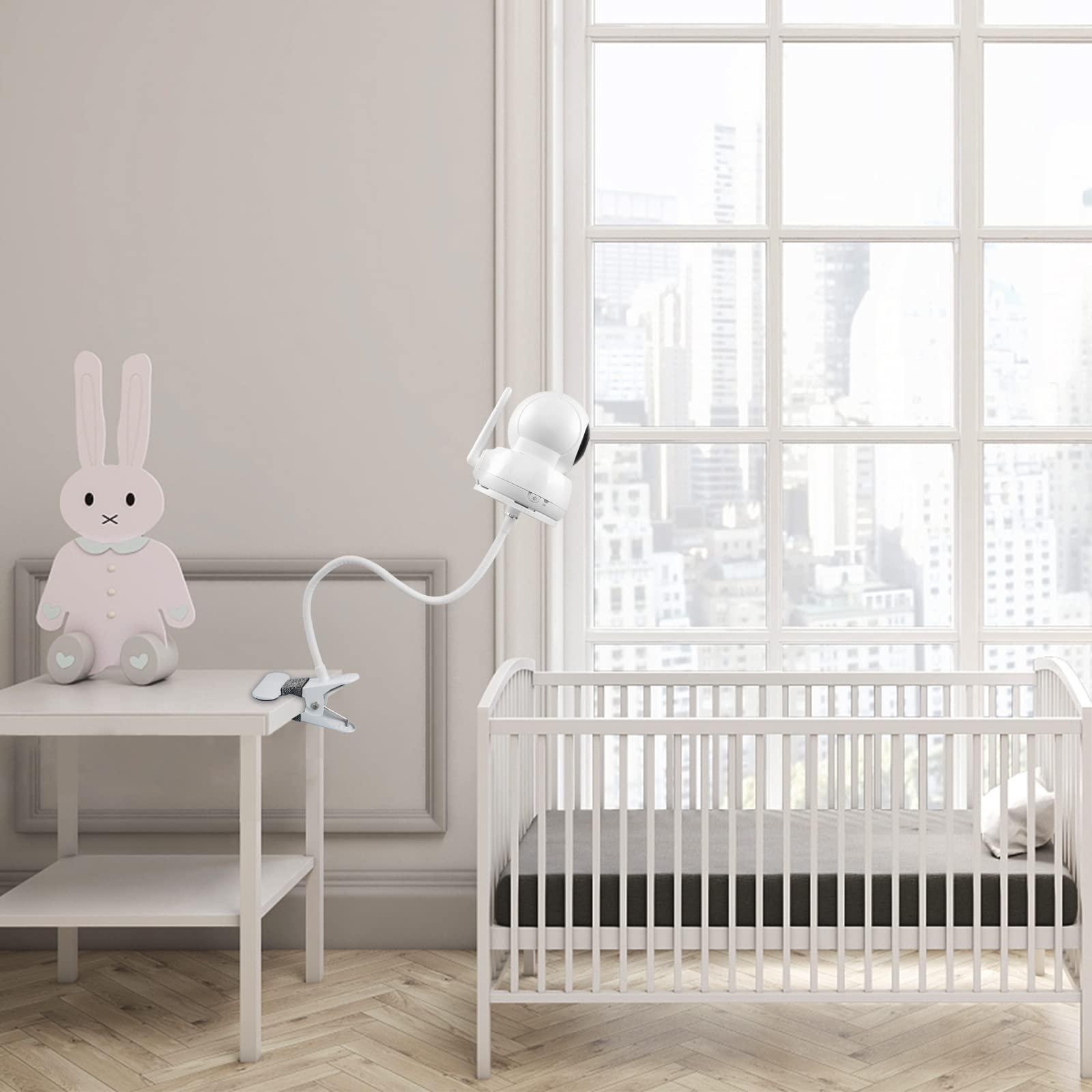 Aobelieve Baby Camera Flexible Clamp Mount for VTech VM923 and VM924 Video Baby Monitor