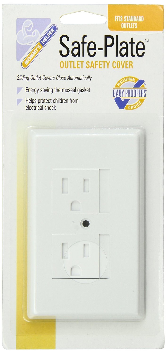 Mommys Helper Safe Plate Electrical Outlet Covers Standard, - 4 Count