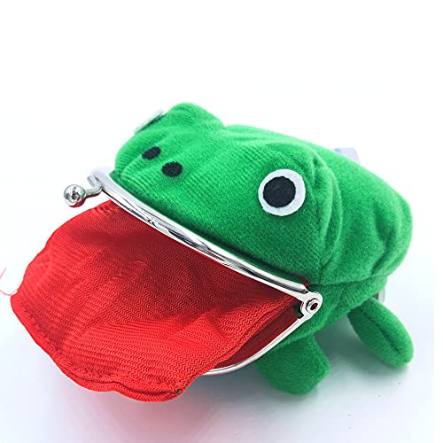 AIYAYI Anime Frog Wallet,Frog Coin Wallets Frog Coin Purse for Halloween Cosplay Themed Party Gift