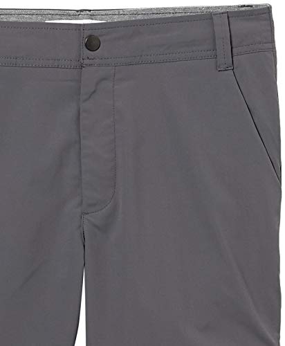 Amazon Essentials Men's Slim-Fit 7" Hybrid Tech Short, Charcoal, 30