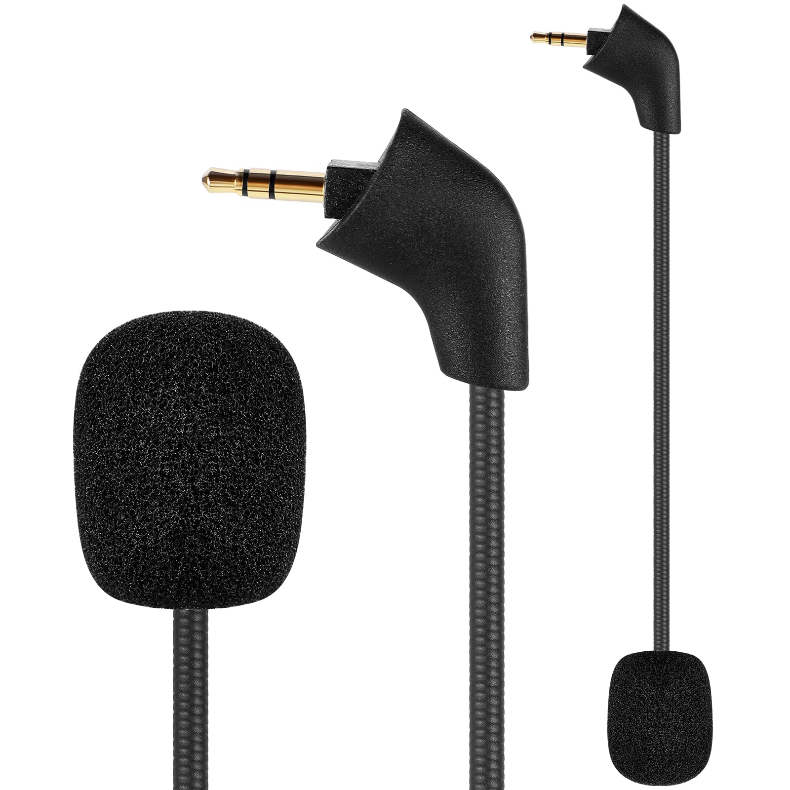 AKKE Cloud 2 II Replacement Mic - 3.5mm Detachable Game Microphone for Cloud 2 II Gaming Headsets