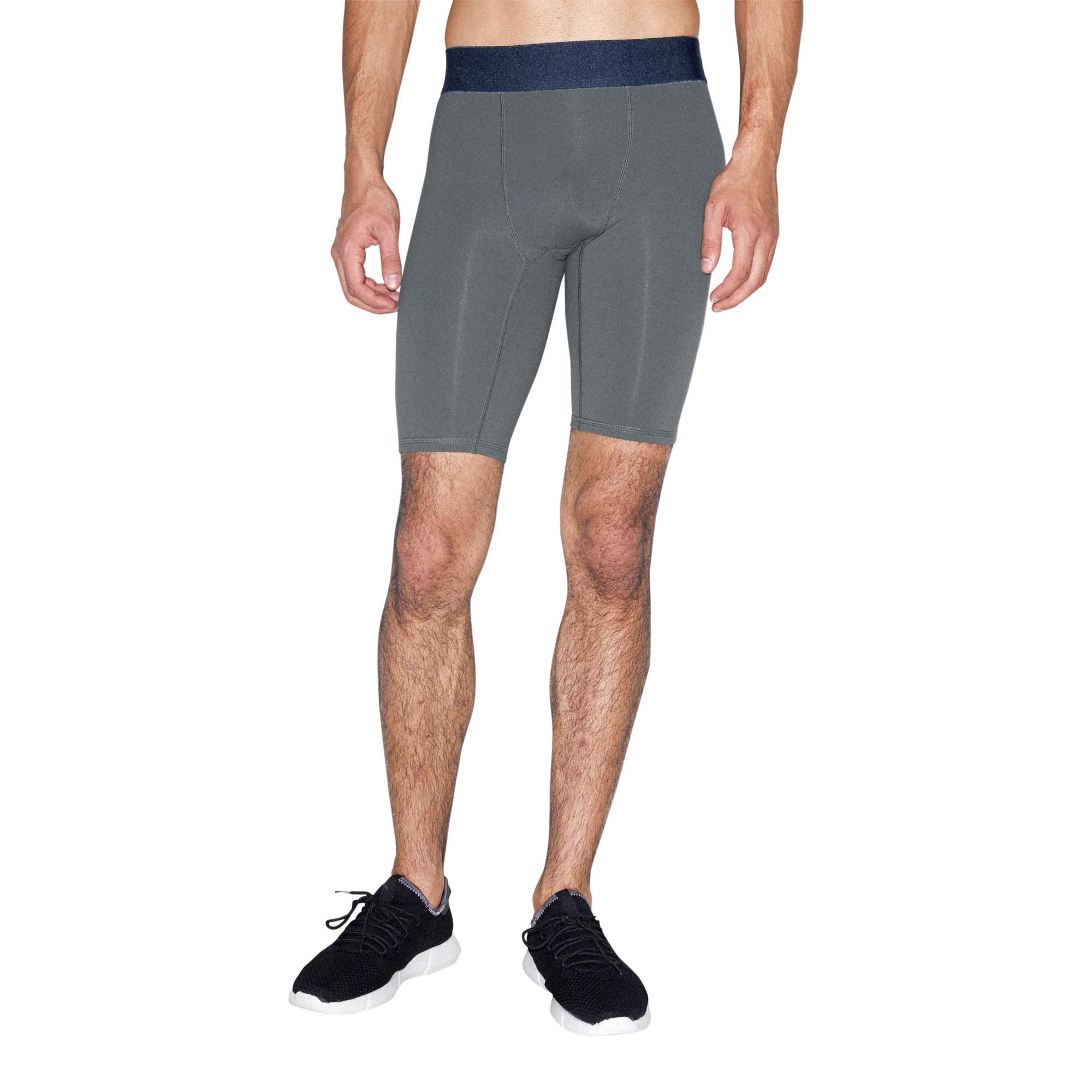 American Apparel Men's Forward Compact Short, Asphalt, Medium