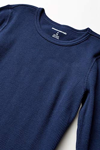 Amazon Essentials Boys' Thermal Long Underwear Set, Navy, X-Small
