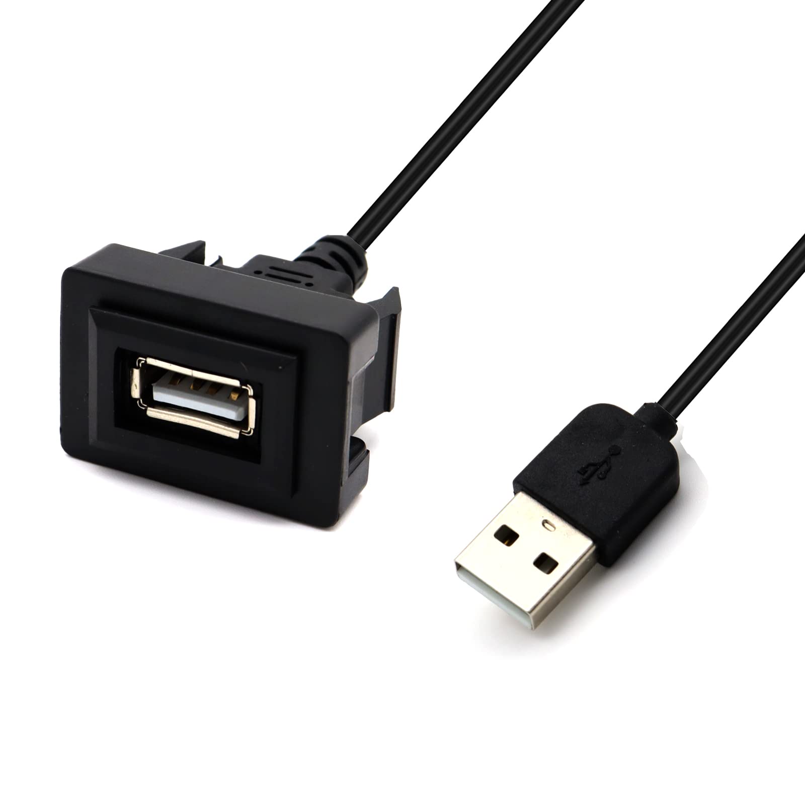 MOTONG Male to Female USB Cable Charger for Toyota VIOS/ALTIS (32 * 20mm)