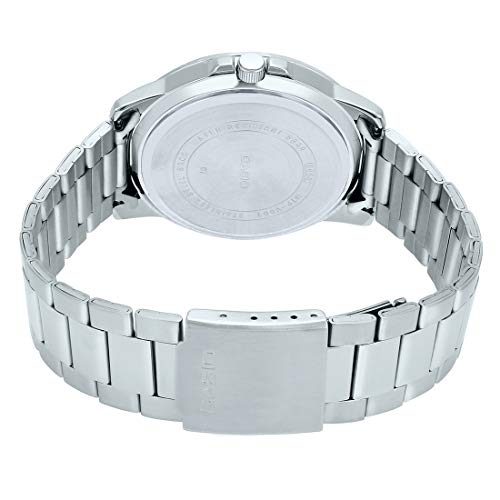 Casio MTP-VD01D-2BV Men's Enticer Stainless Steel Blue Dial Casual Analog Sporty Watch