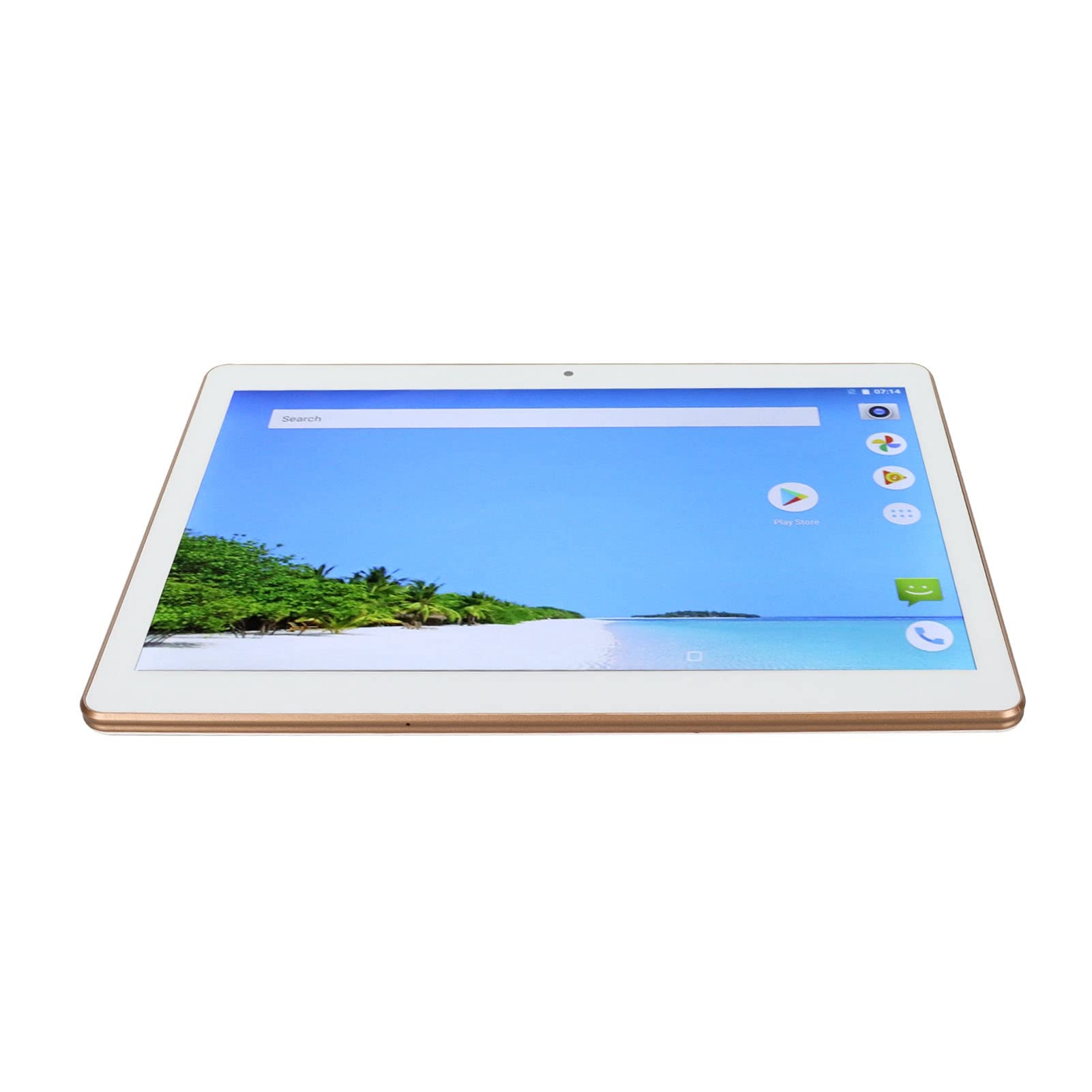 ANGGREK 10.1in Tablet 1280x800 HD, 2GB RAM, 32GB ROM, Dual Card Dual Standby, White, 8.0, 100 to 240V (US Plug)