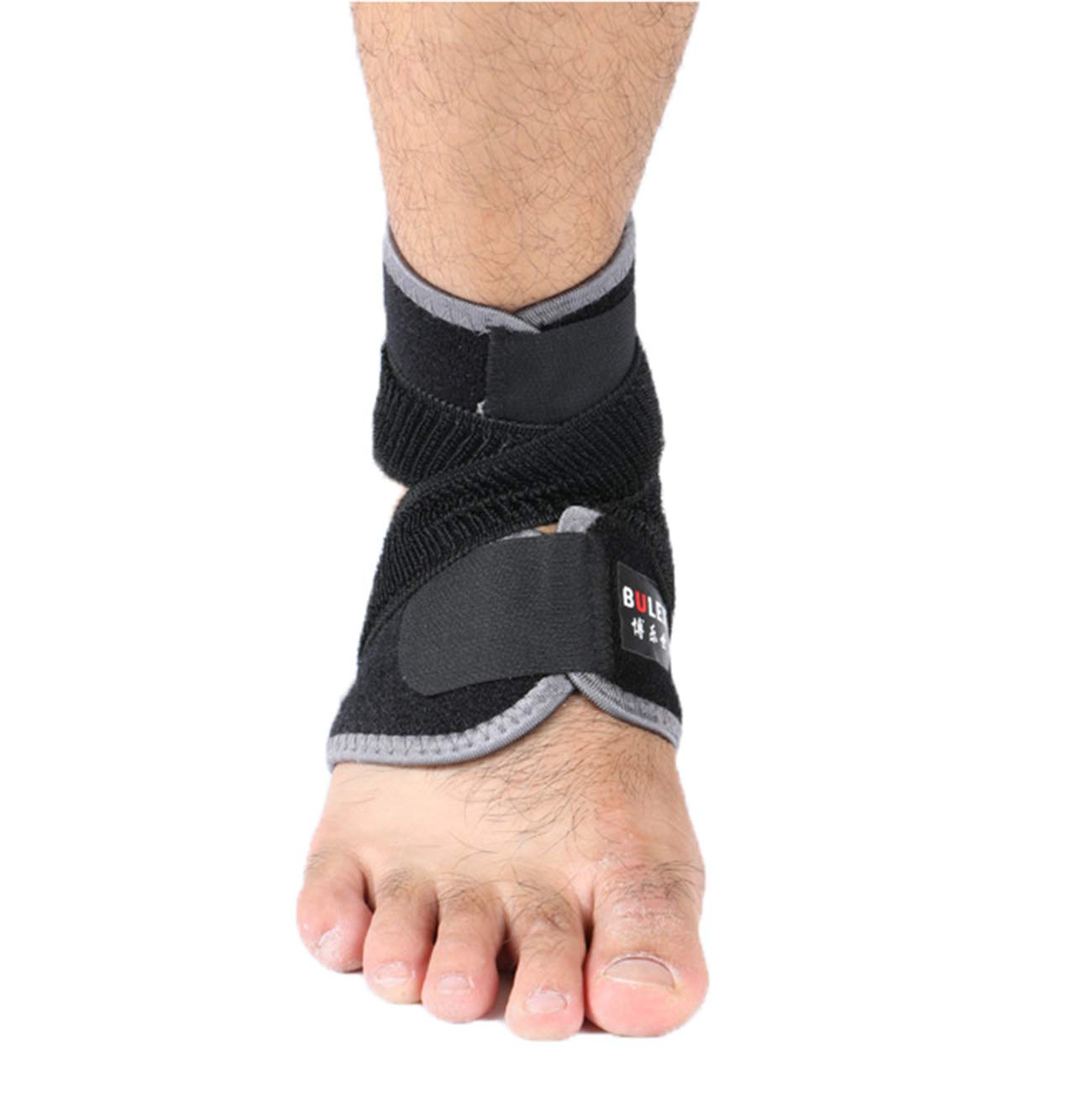 Ankle Brace, Compression Ankle Wrap for Sports Protect, Ankle Sprain, Plantar Fasciitis, Injury Recovery, One Size Fits All
