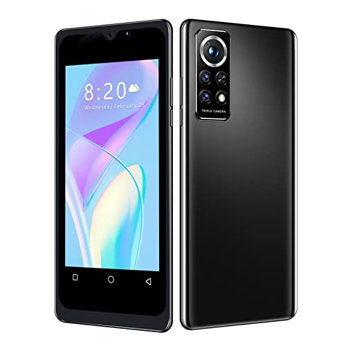 ASHATA Smart Phone,Dual Card 512MB RAM 4GB ROM Unlocked Cell Phone,Mobile Phone HOT 11S Smartphone with 4.5inch Screen,110‑240V(US)