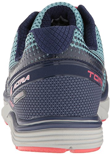 Altra Women's Torin 3.0 Road Running Shoe, Blue/Coral, 6.5 B US