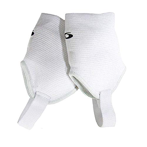 Ankle guards (x 1 Pair Shield Protector Dual Sided Pads for Soccer Football (White Color)