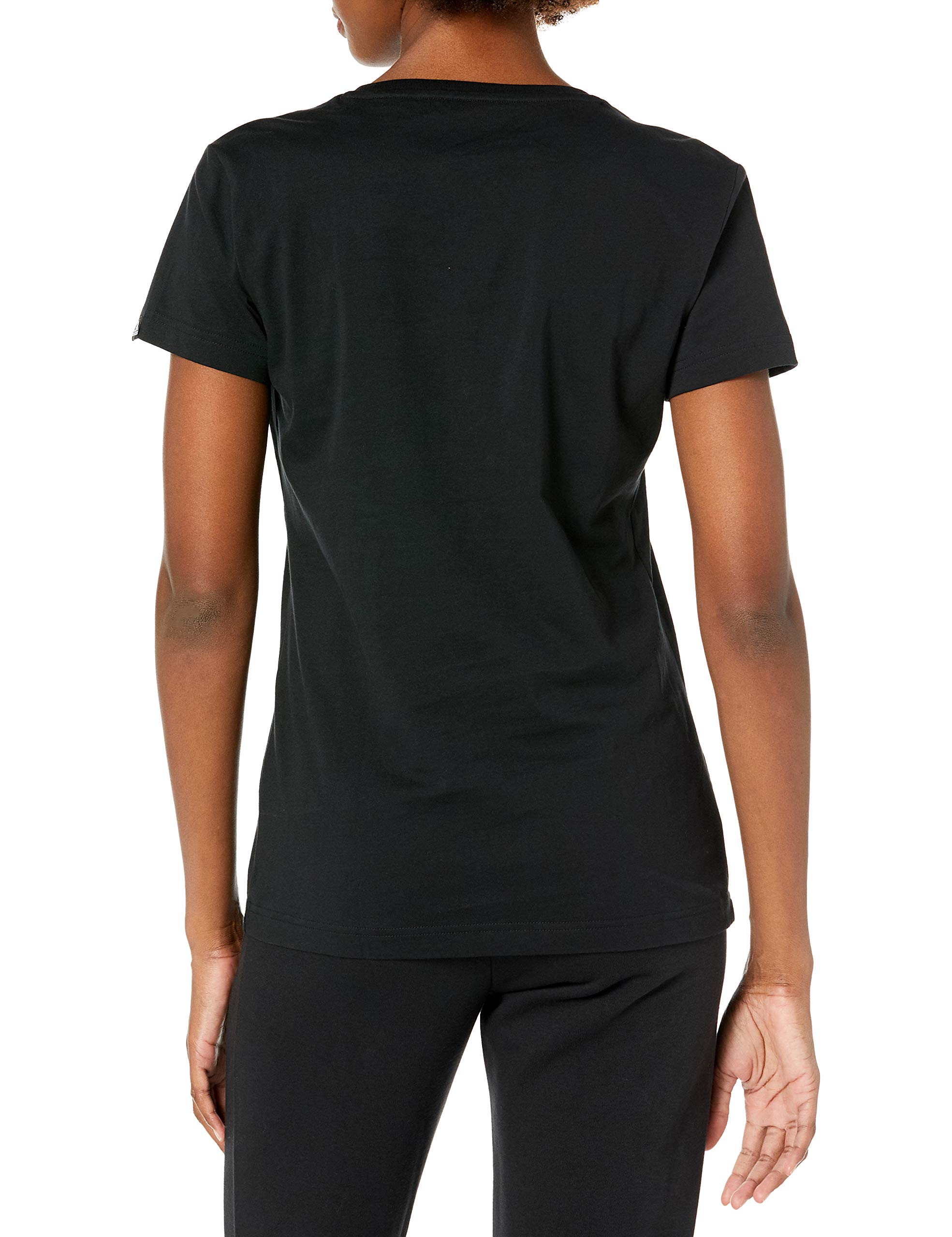 adidas Women's Foil Graphic Tee, Black,S