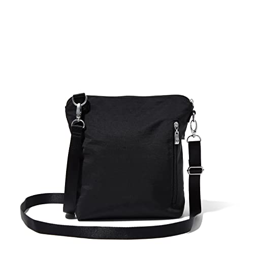 Baggallini Womens Modern Large Pocket Crossbody cross body handbags, Black, One Size US