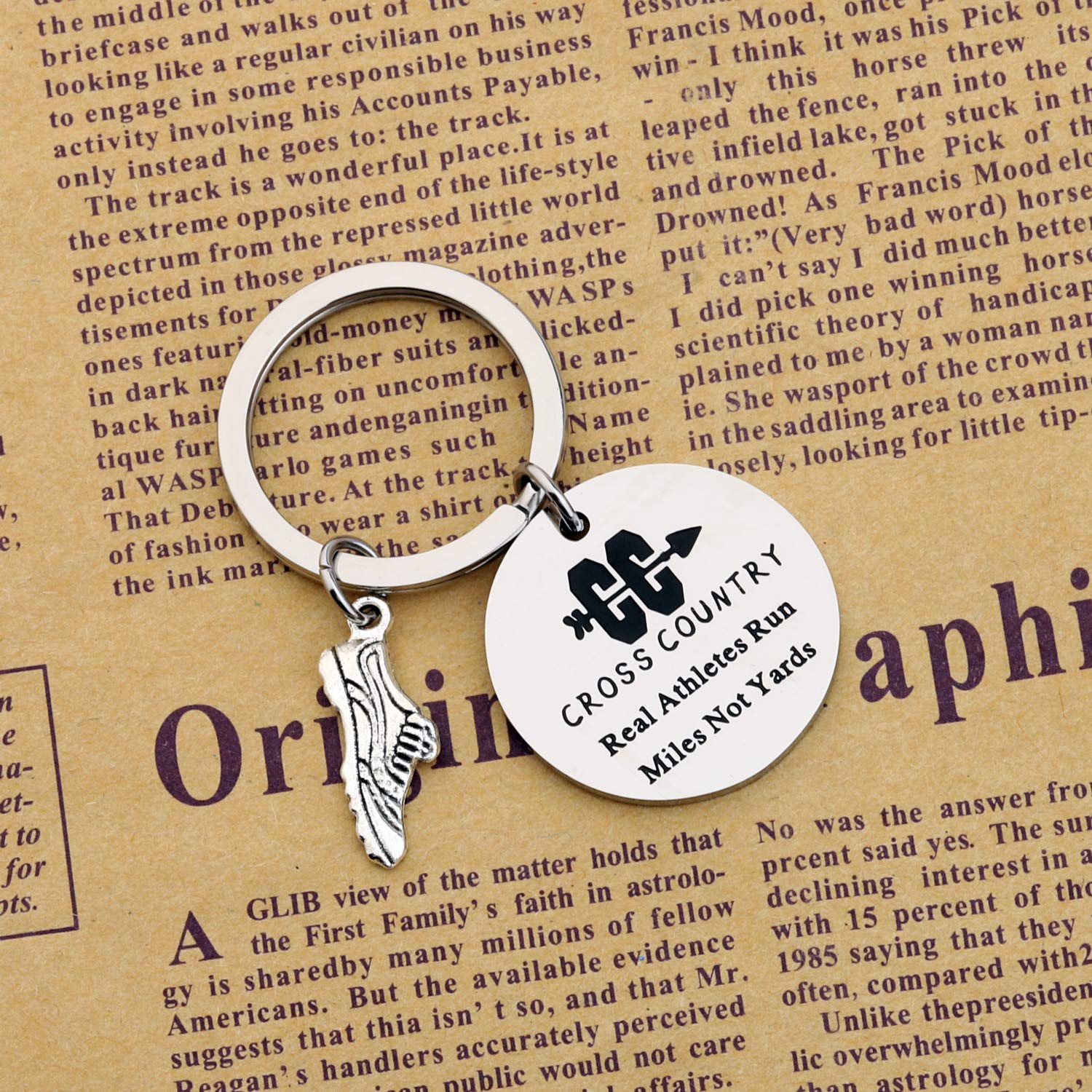 AKTAP Marathon Runners Gifts Cross Country Jewelry Fitness Exercise Gift