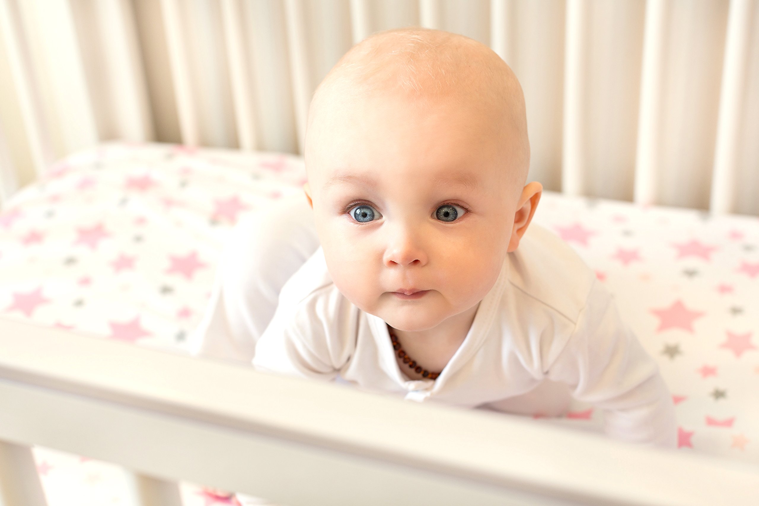 My Tiny Tot Baby Crib Sheets Boy or Girl (2 Pack) β Organic Cotton Fitted Crib Sheet Set for Baby Crib Mattress β Extra Soft, Premium Baby Nursery Bedding β Pink