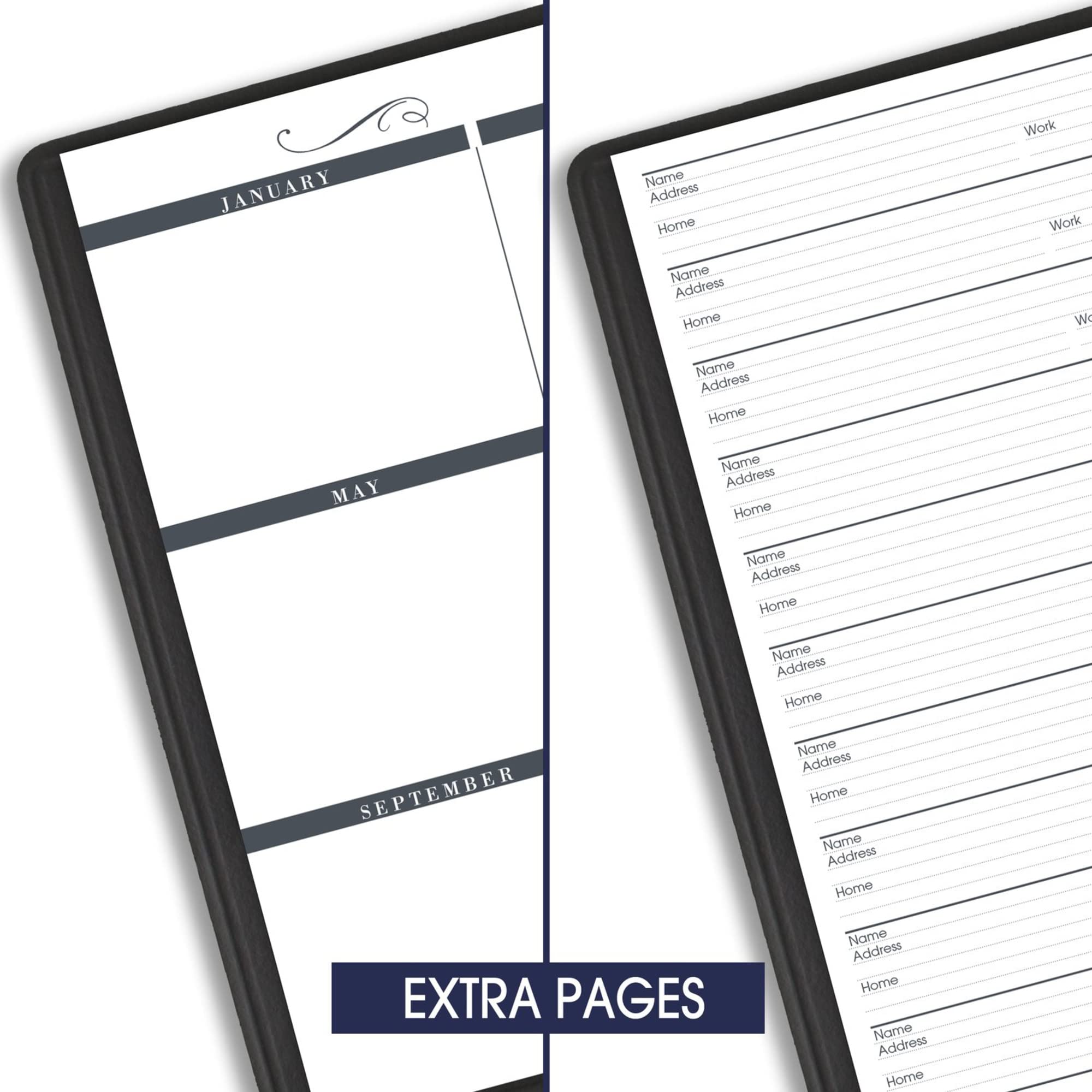 AT-A-GLANCE 2022 Monthly Planner by AT-A-GLANCE, 9" x 11", Large, 15 Months, Fashion Color, Red (7025013)